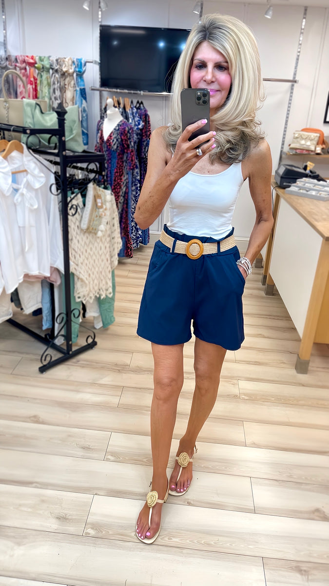 1.Paper Bag Magic Shorts-Navy – ZigZagPoynton